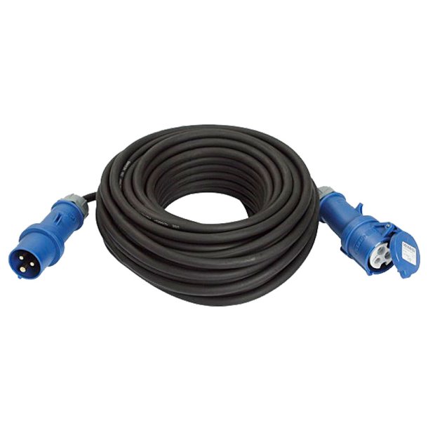 Landstrømskabel 25 mtr.CEE han-CEE hun - Ledning / elkabel - Shipshape ...